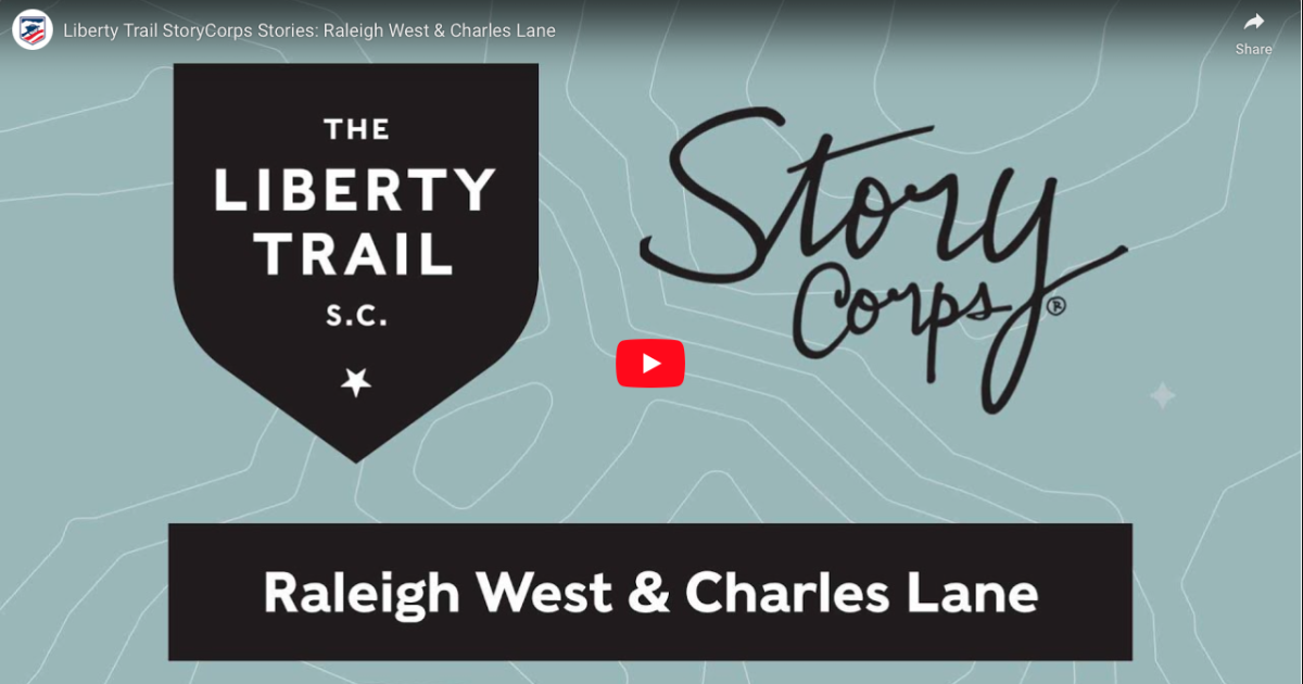 Liberty Trail StoryCorps Stories: Charles Lane and Raleigh West | The ...