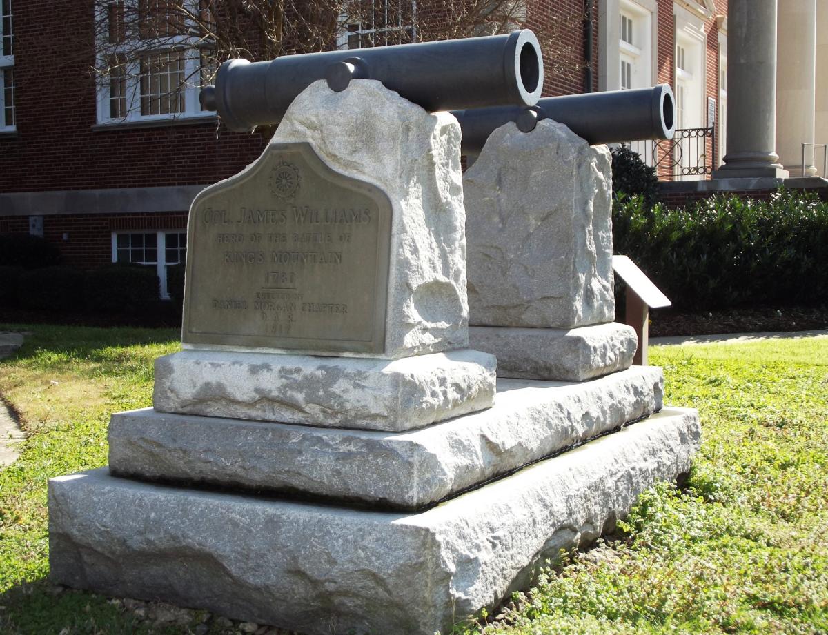 Grave of Col. James WIlliams | The Liberty Trail